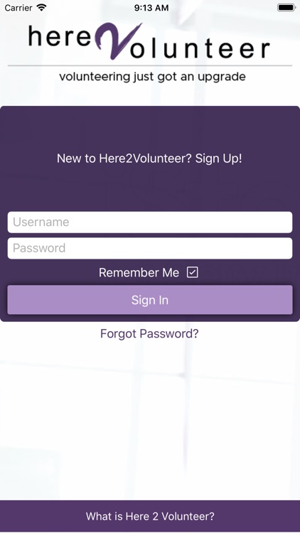 Here2Volunteer by Nesda Technologies Ltd.