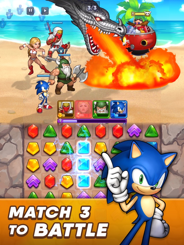 SEGA Heroes: RPG Match 3 Games App for iPhone - Free Download SEGA ...
