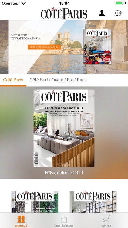 Côté Paris - Magazine by Francois Dieulesaint