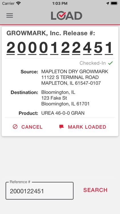 Load Check by GROWMARK, Inc.