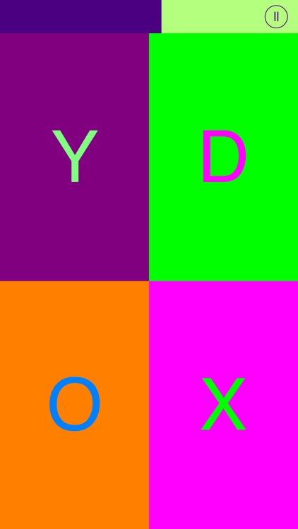 Invertigo: Color & Letter Game by Ethan Glick