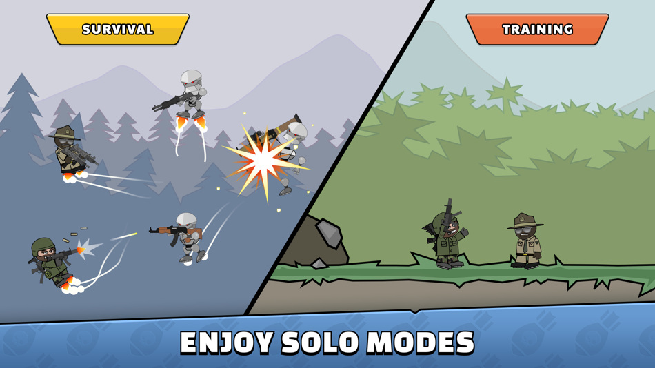 Mini Militia - Doodle Army 2 by Miniclip.com - (iOS Games) — AppAgg