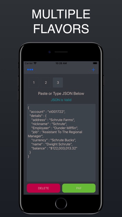 JSON FORMATTER PRO By Creative Greenlight LLC