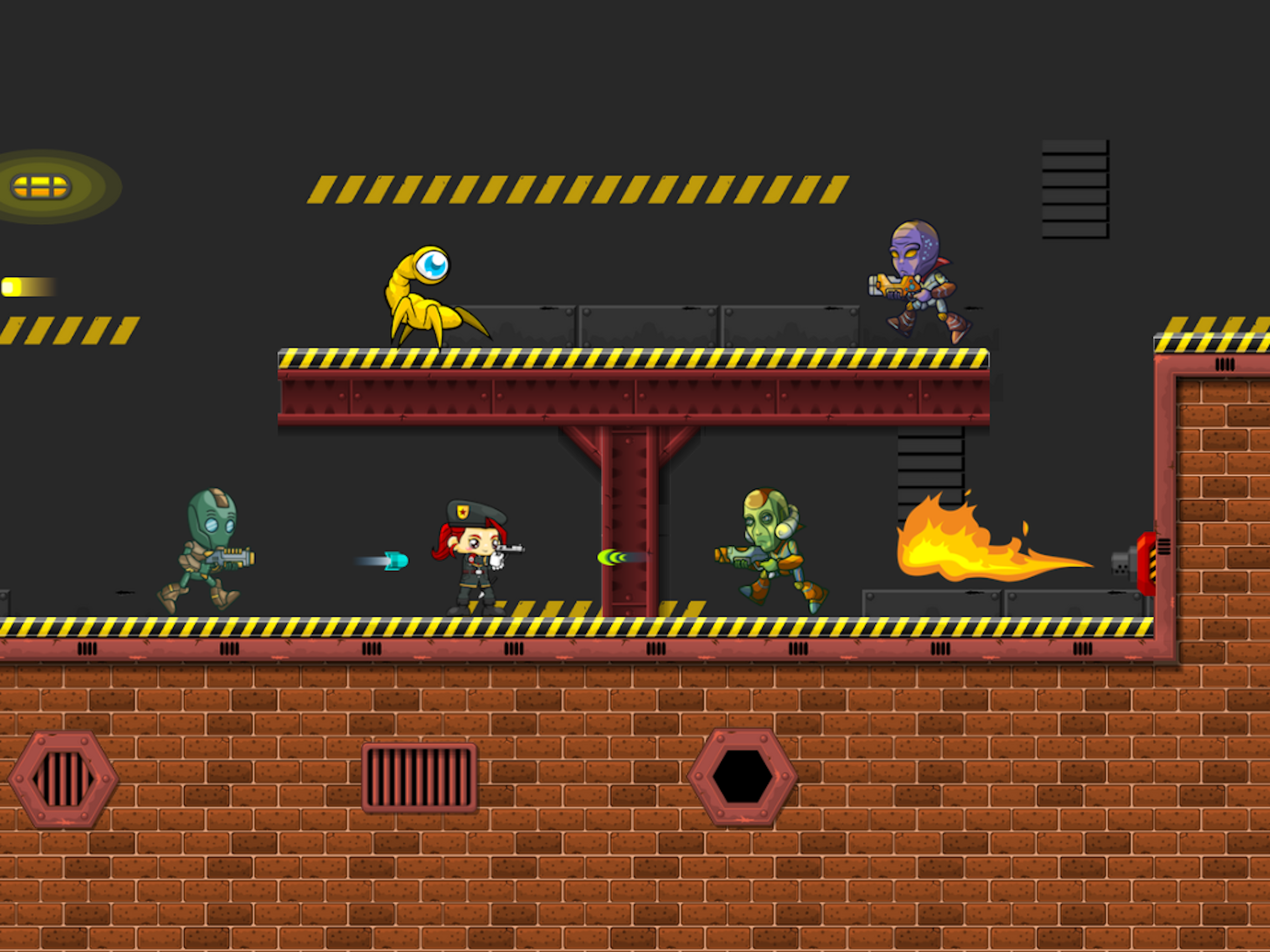 Aliens 2D: Run & Gun | AppFollow | App’s reputation platform