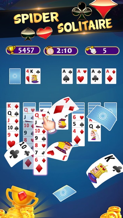 Solitaire Multiple Card Game by GREGORY E Mott