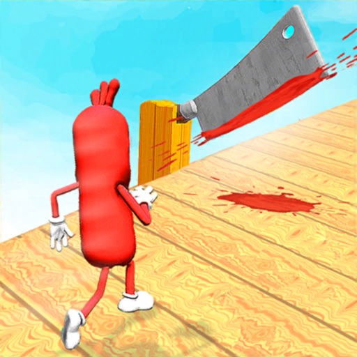Wacky Sausage: Funny Race Game by HAMZA BOUTAYEB
