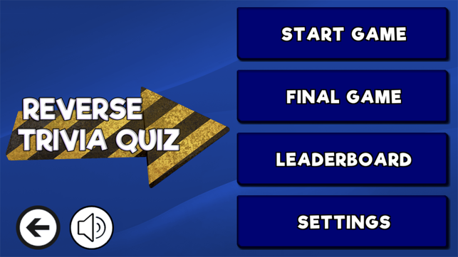 Trivia Game Reverse Quiz」をApp Storeで