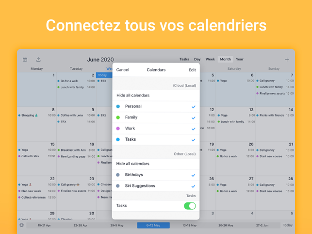 Calendars 5, le calendrier pratique et intelligent (gratuit au lieu de ...