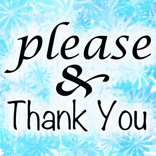 please & thank you stickers by Sigma Sky, LLC