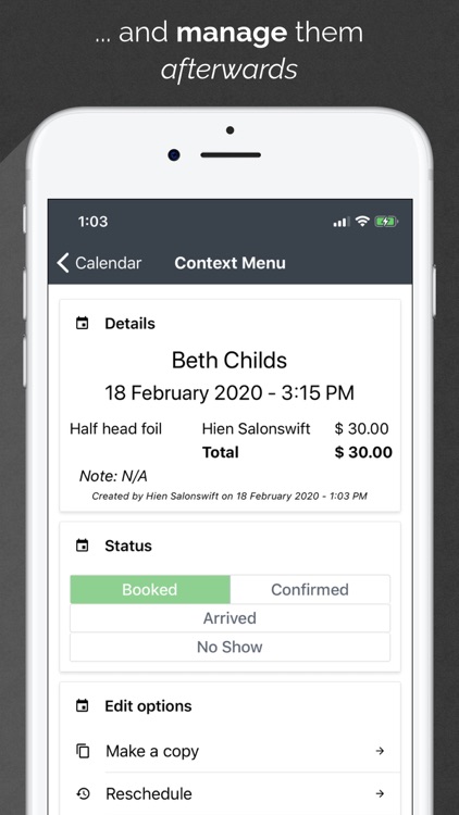 Client Diary by TOEE Pacific PTY LTD