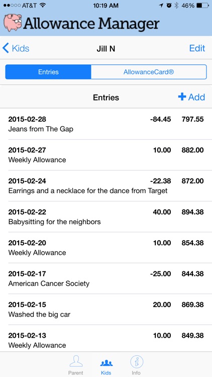 Allowance Manager® by Allowance Manager