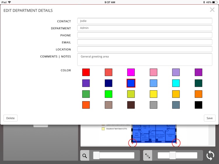 DOCAssess mapping app by Office Document Consulting Inc