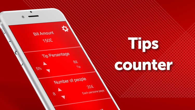 Tips counter - calc! by Vlada Belopolskaya
