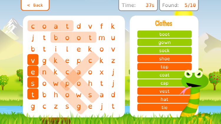 Squeebles Word Search by KeyStageFun