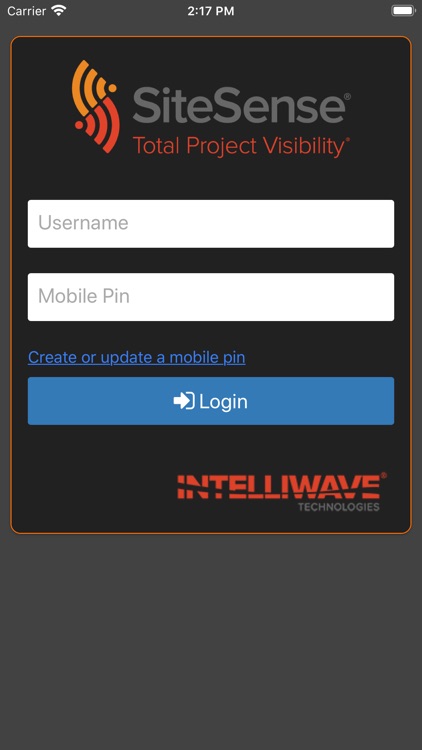 SiteSense Mobile by Intelliwave Technologies