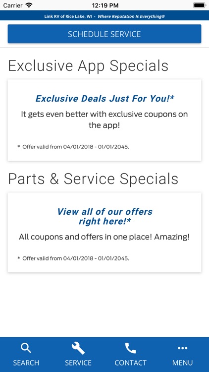 Link RV Rice Lake by Michael Handorf