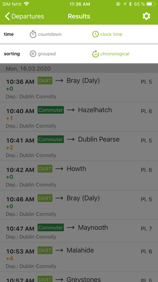 Iarnród Éireann – Irish Rail by HaCon Ingenieurges. mbH - (iOS Apps ...