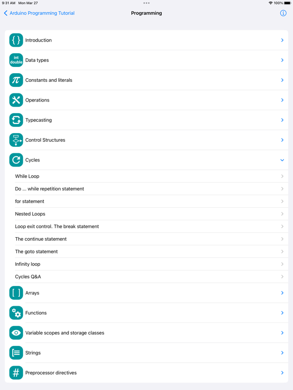 Arduino Programming Tutorial App Price Drops 8117