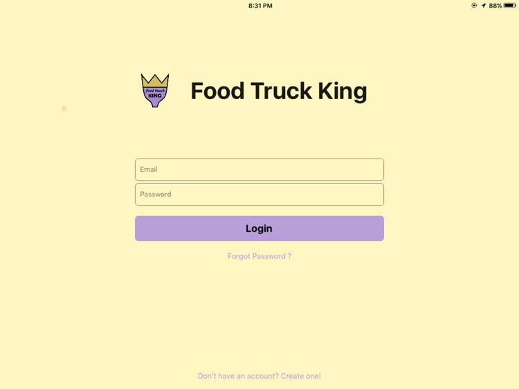 Food Truck King POS by Ethan Drower