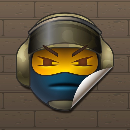 CSGO Stickers and emoji by Mikhail Pluzhnik