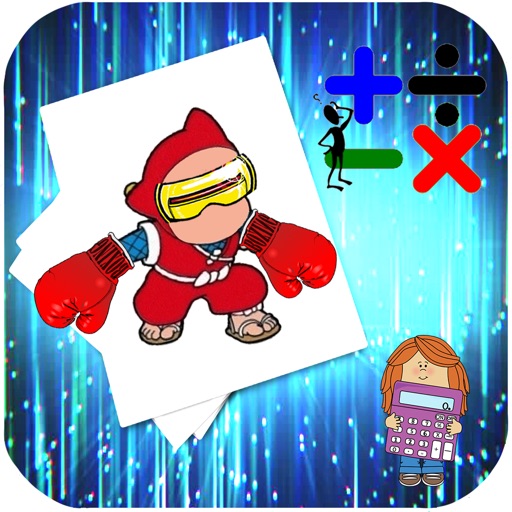 Ninja Anime Math Kids Calculate Version by Numchok Shukdee
