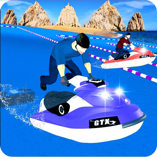 Floating Water Power Boat Racing Simulator in Sea by Muhammad Imran