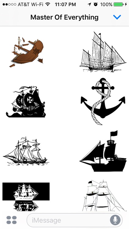 Old Wooden Ship and Pirate Vessels Stickers by DeWitt Bro Co LLC