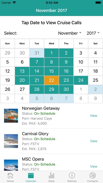 BTB Cruise App by Demian Solano