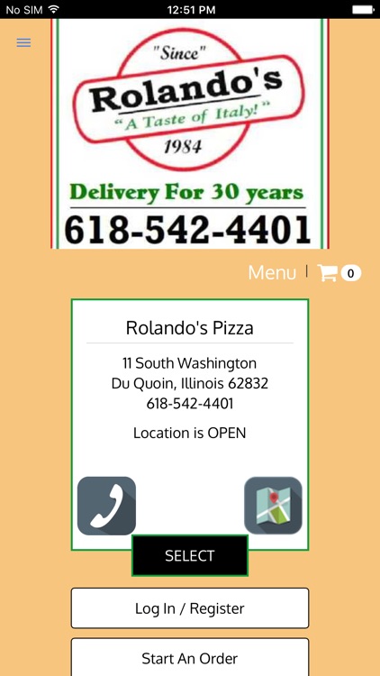 Rolando's Pizza by Diamond Touch, Inc.