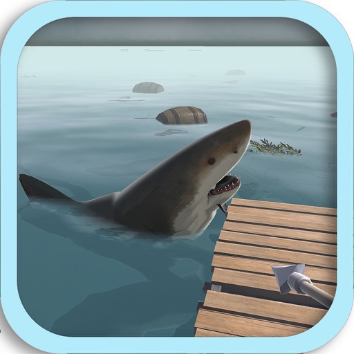 RAFT ISLAND SHARK SURVIVAL by Nataly Voloskov
