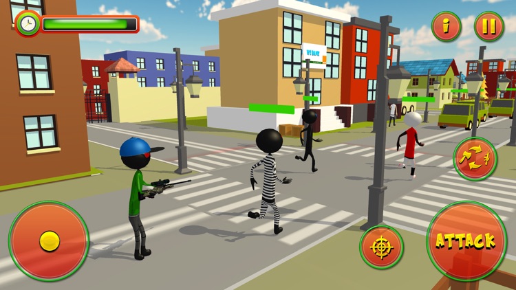 Stickman City Sniper Shooting by Faizan Ahmed