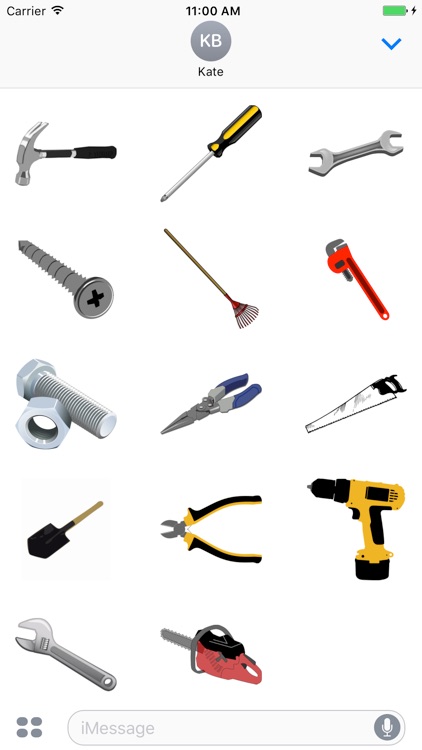 Tools Stickers by Elizabeth Palser