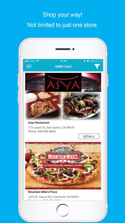 GIMO Card - Digital Gift Card by REQES INC.