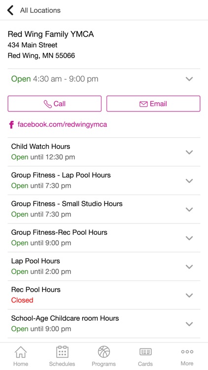 Red Wing Family YMCA by Daxko LLC
