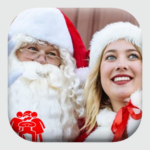 Santa Claus Selfie by color switch