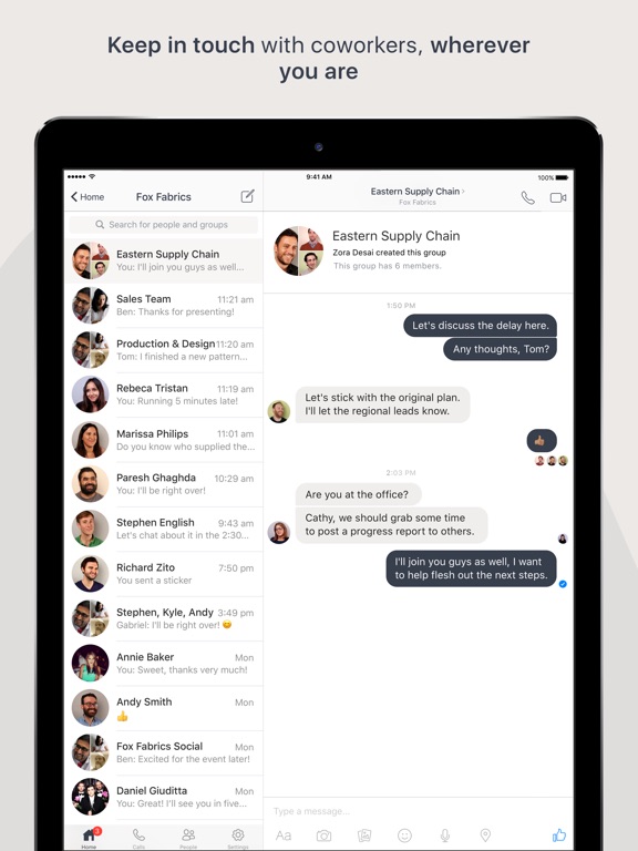 Workplace Chat by Facebook - AppRecs