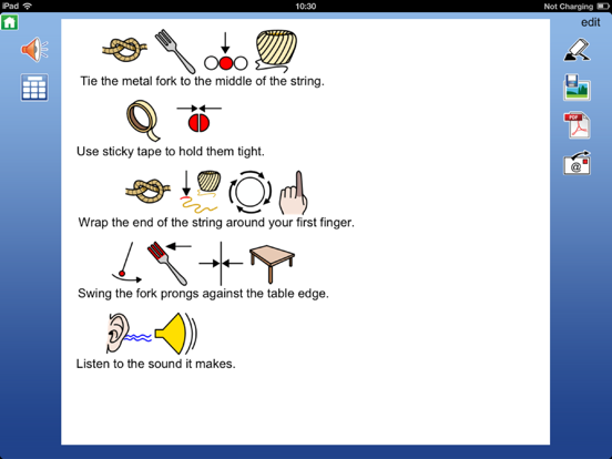 Télécharger Widgit Go Basic pour iPhone / iPad sur l'App Store (Education)