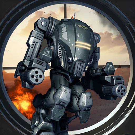Futuristic Mega Evil Robot Sniper Strike by MindLogics
