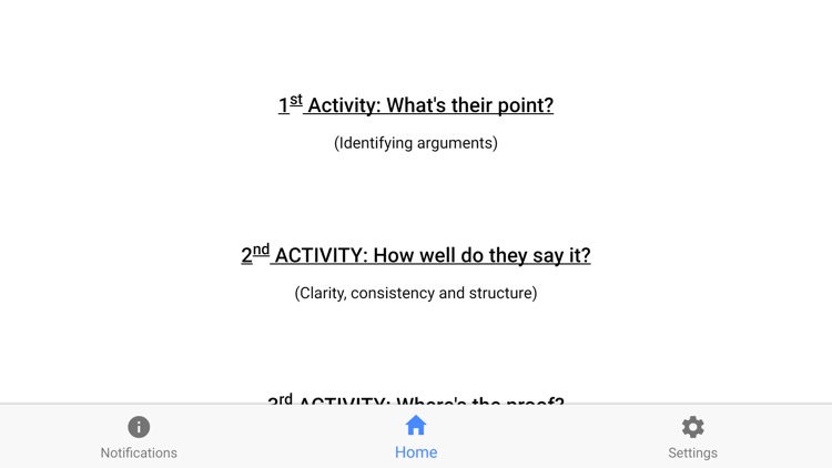Critical Thinking Skills App by Yousef Asiri