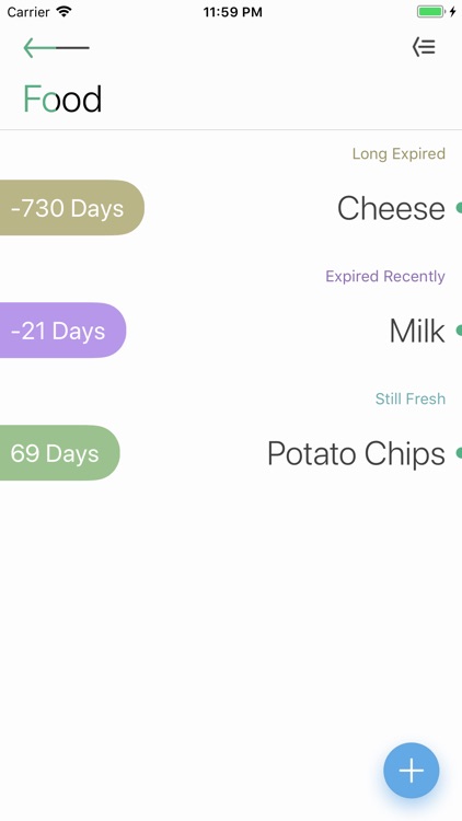 Best Before app by Shangxin Guo