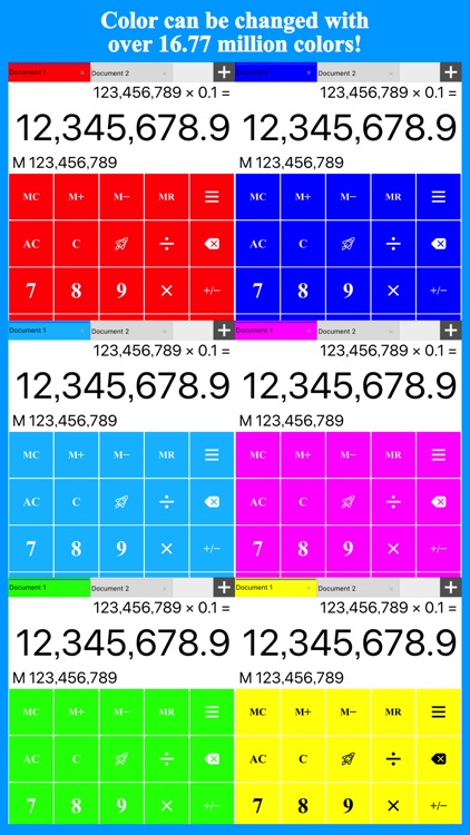 NeoCalcs - Multiple-Calculator by SkyArts&Co., Ltd