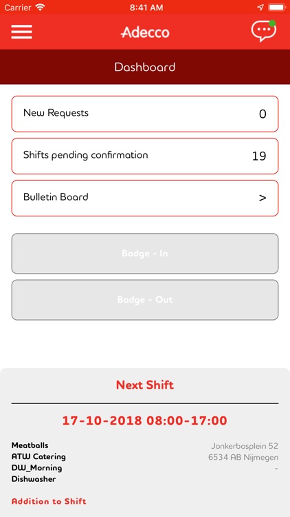 Adecco My planning by Adecco Personnel Services NV