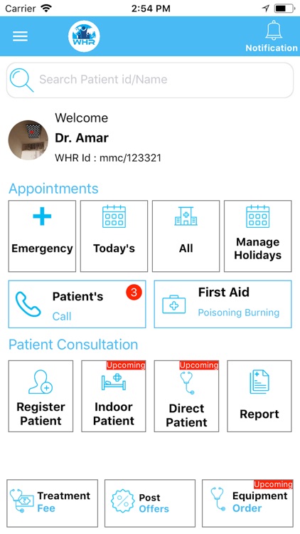 WHR Doctor App by Live World Health Tech pvt.ltd