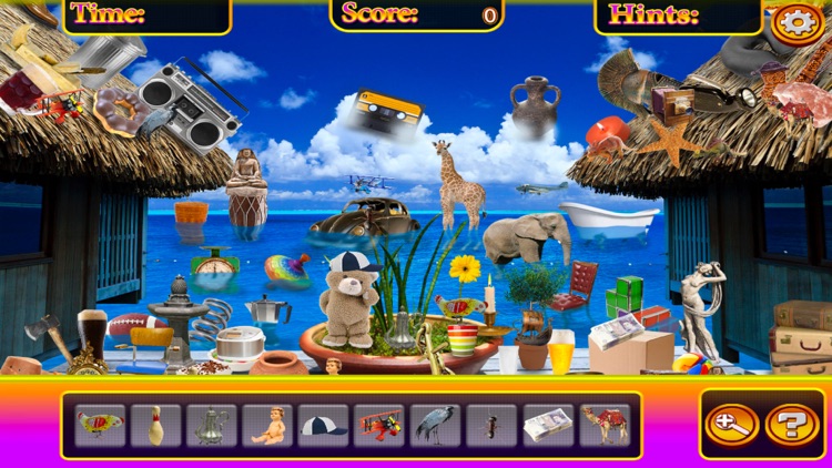 Hidden Objects - Bora Bora Fantasy Island Vacation by Beansprites LLC