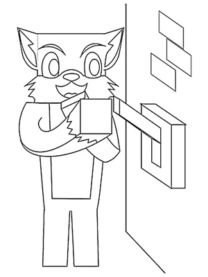 Minecraft Youtuber Coloring Sheets Coloring Pages