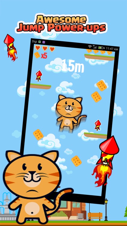 Cookie Hungry Cats Jump by Leong Wei Sing