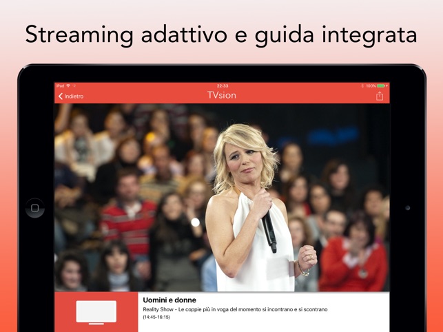 TVsion: la TV arriva su iOS - Angelo Ruggieri