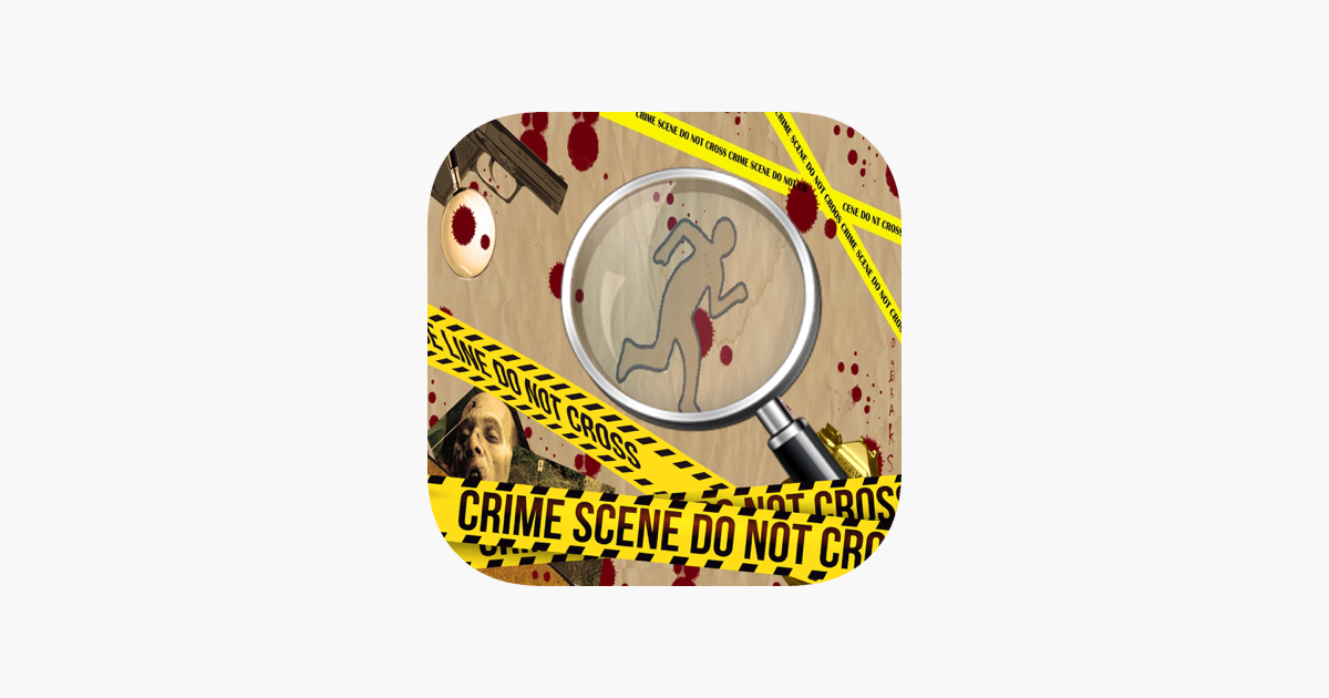 ‎Free Hidden Objects:Mystery Crime Scene Investigation Hidden Object on ...