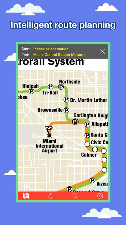 Miami Transport Map - MTR Map & Routes by OnDemandWorld