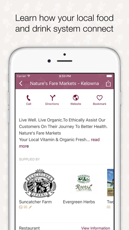 Soil Mate - Your local food and drink guide by Soil Mate Networks Inc.